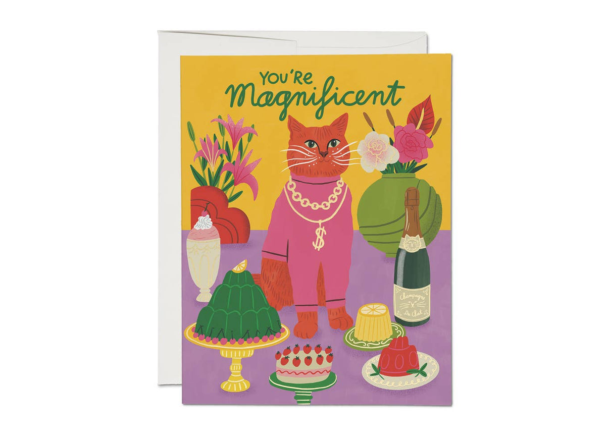 Magnificent Cat card